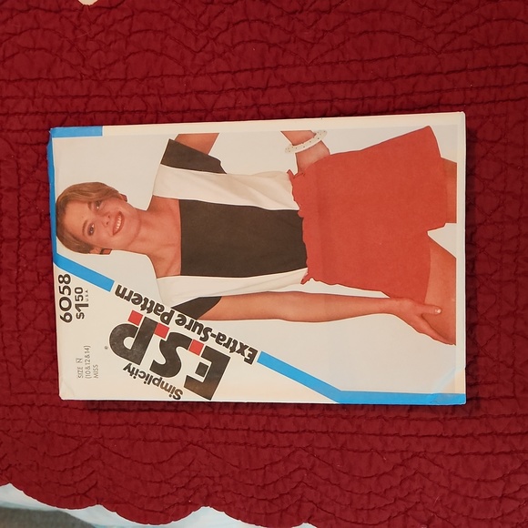 Simplicity | Other | Vintage 983 Simplicity Esp Pattern 658 Shorts And ...